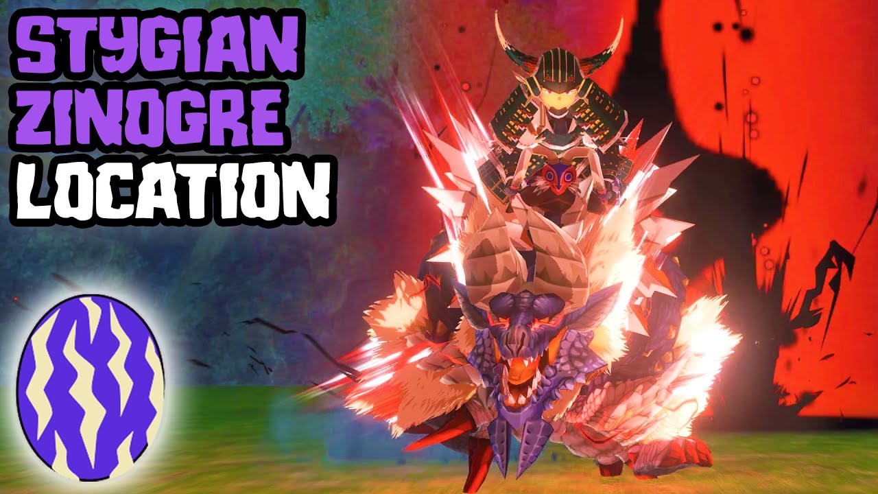 STYGIAN ZINOGRE LOCATION FOR THE FINAL TEST SIDEQUEST - MONSTER HUNTER ...