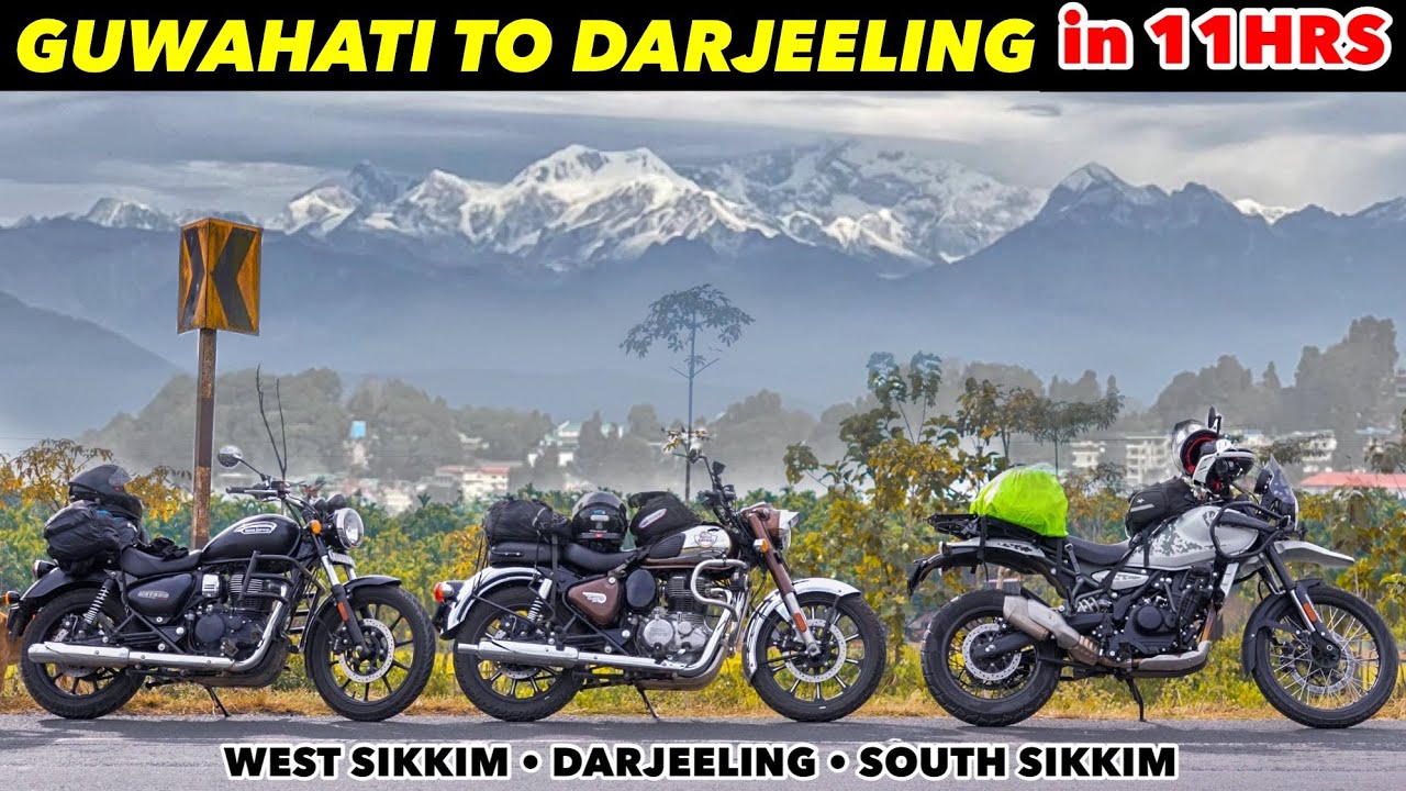 FIRST LONG RIDE OF THE YEAR STARTED | THREE ROYAL ENFIELD MOTORCYCLES ...