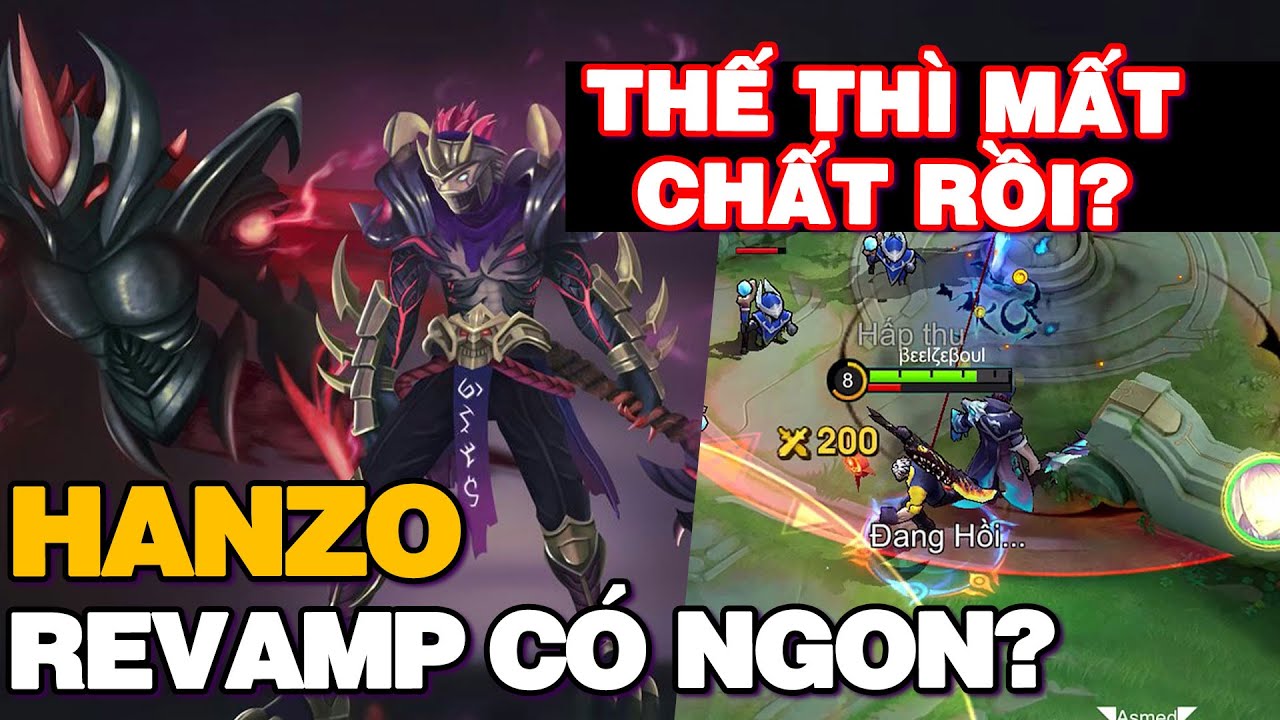 MLBB | SO SÁNH HANZO HIỆN TẠI VÀ SẮP REVAMP: MẤT CHẤT RỒI? | Tốp Mỡ ...