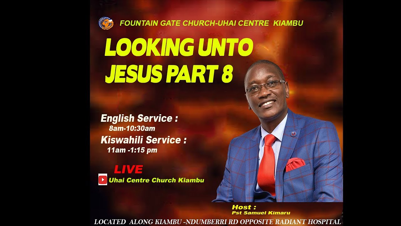 LOOKING UNTO JESUS PART 8 : LAYING ASIDE EVERY WEIGHT ___PST SAMUEL ...