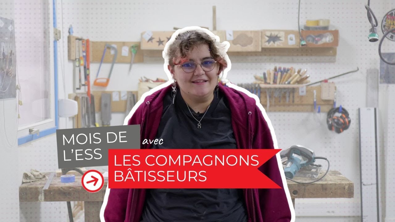 Mois de l'ESS : Rencontre avec les Compagnons Bâtisseurs - YouTube