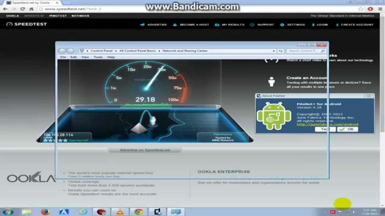 PdaNet PC and Android ( view only ) - YouTube