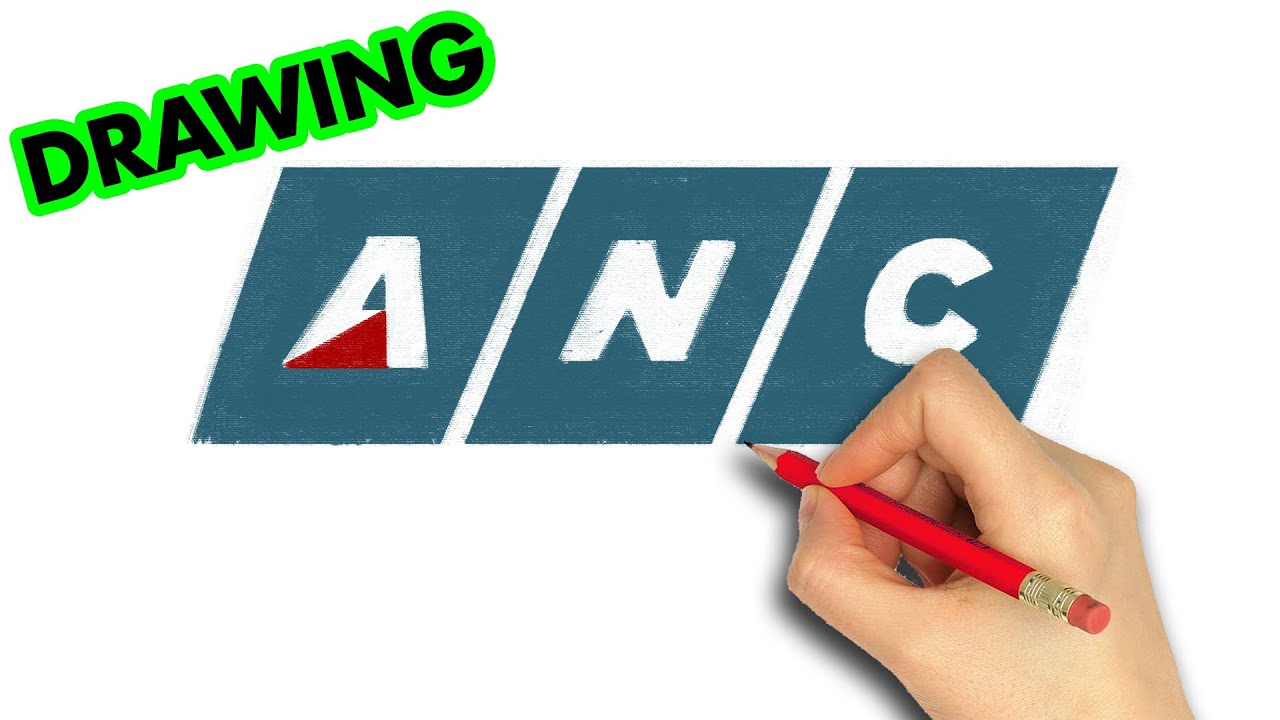 how to draw ANC | Art Therapy - YouTube