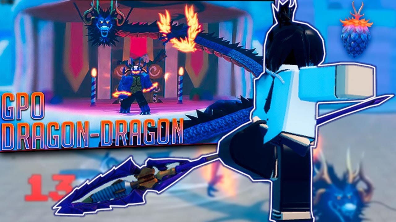 DRAGON NO GPO saiu SHOWCASE bombastico, DRAGON TA HORRIVEL? - YouTube