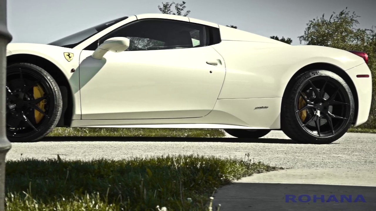 Ferrari458 Rohanaホイール RFX5 - YouTube