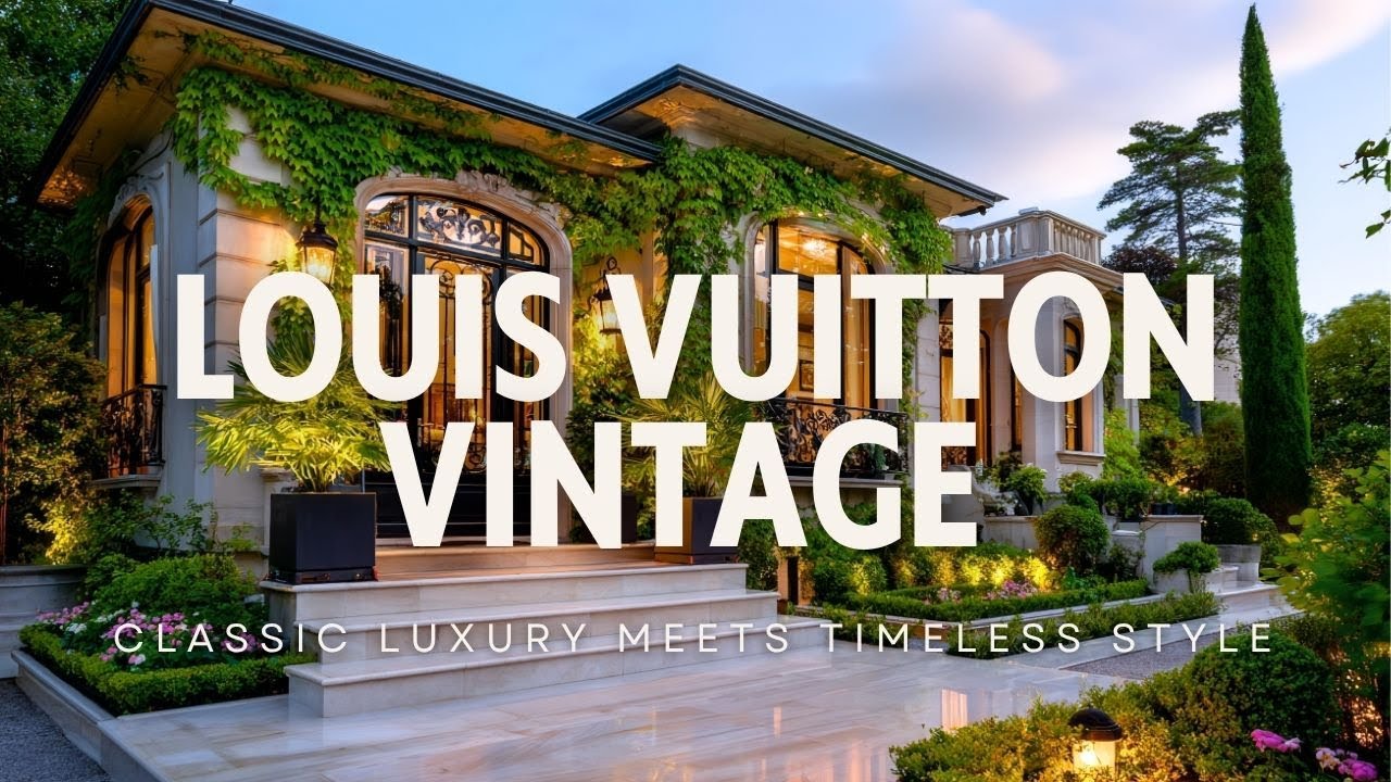 Louis Vuitton Vintage Home Design Classic Luxury Meets Timeless Style ...