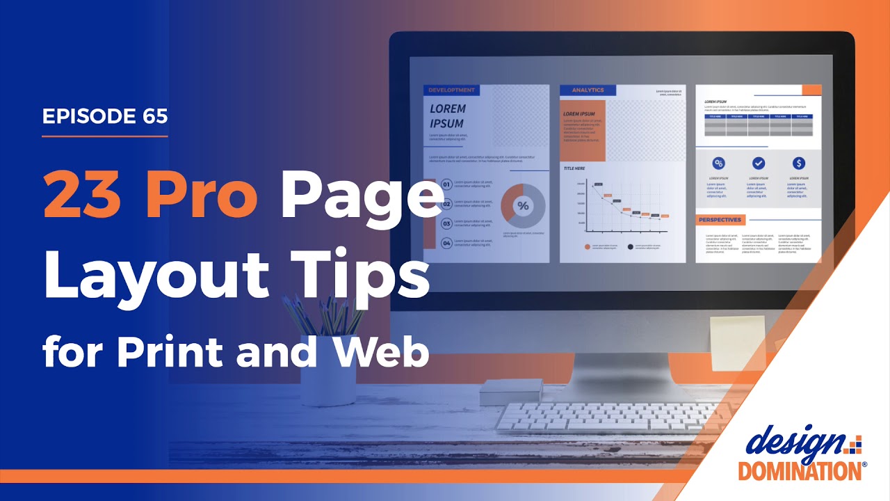 23 Pro Page Layout Tips for Print and the Web - YouTube