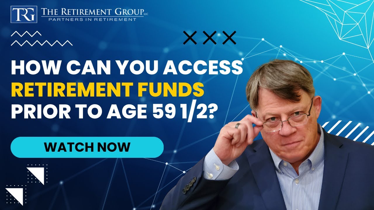 How Can You Access Retirement Funds Prior to Age 59 1/2? - YouTube