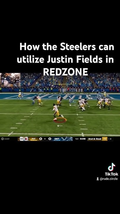 #madden26 how the Steelers can utilize Justin Fields in the Redzone - YouTube