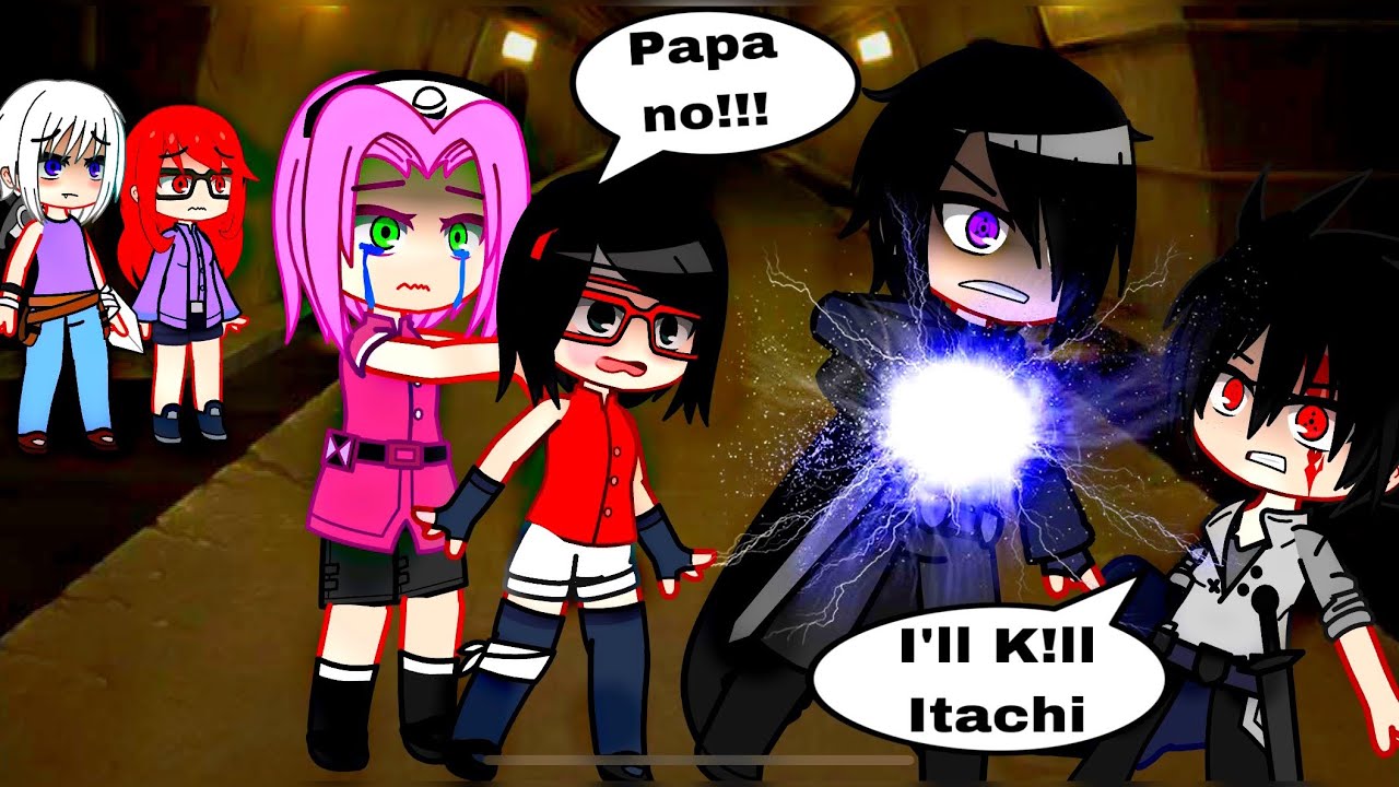 If Boruto And Sarada Time Travel To Past || Part 7 || Gacha Club ...