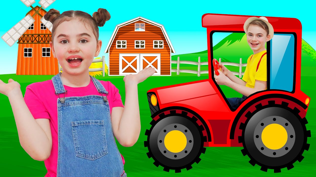 Learn About Animals with Poli and Nick | Old MacDonald + More Nursery ...