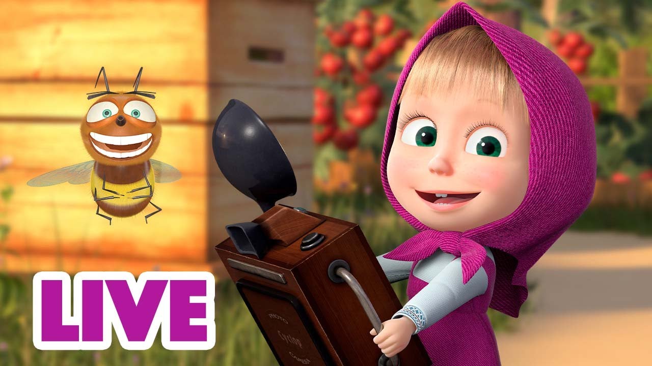 🔴 LIVE 🐻👧 Masha y el Oso 2023 📷😍 Especie de hobby 🎬 Masha and the Bear ...