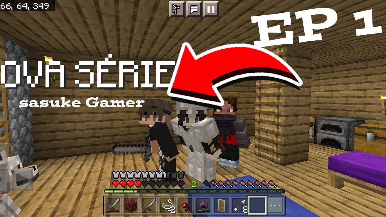 nova série de minecraft com sasuke gamer e levy - YouTube