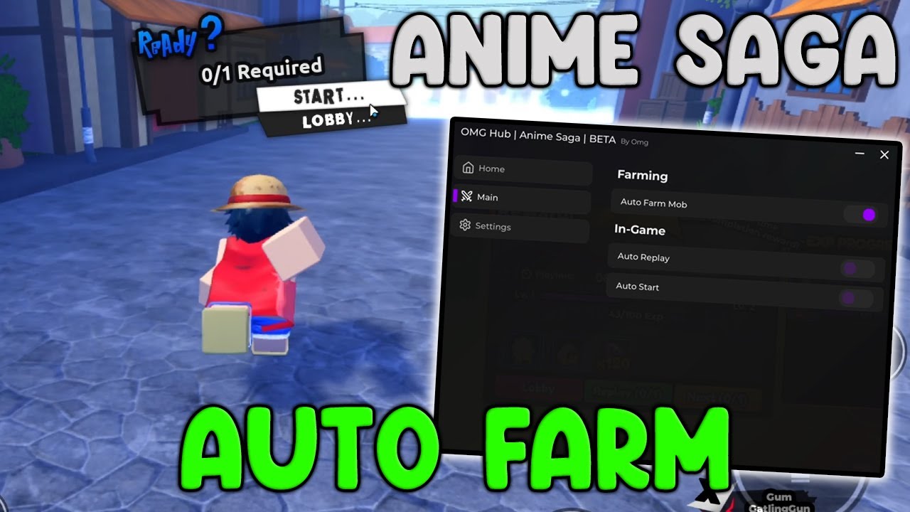 Roblox Anime Saga Script (Auto Farm, Kill Aura, Auto Crates) 2025 - YouTube