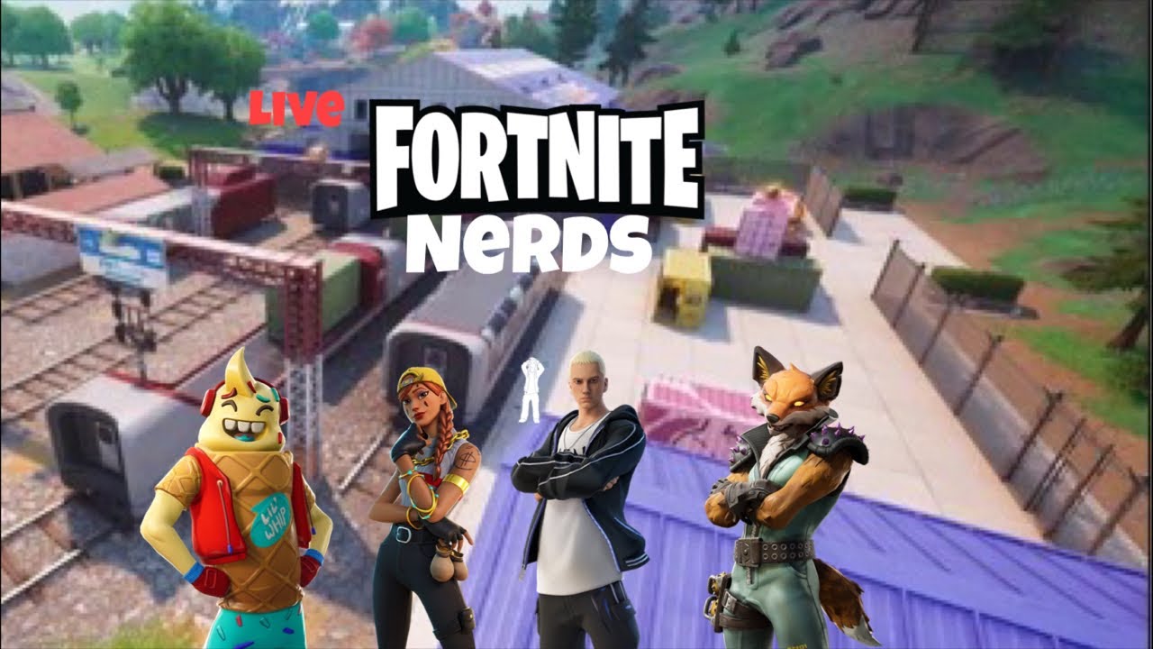 THE FORTNITE NERDS’ FIRST LIVE STREAM - YouTube