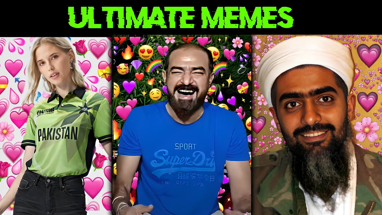 PAK VS INDIA 2025 Champions Trophy Memes ft. Wasay Habib iffi bhai ...