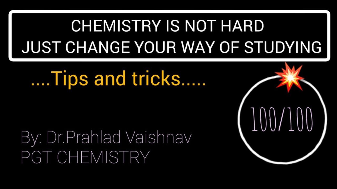 PRACTICAL WAY TO STUDY CHEMISTRY...!!! - YouTube