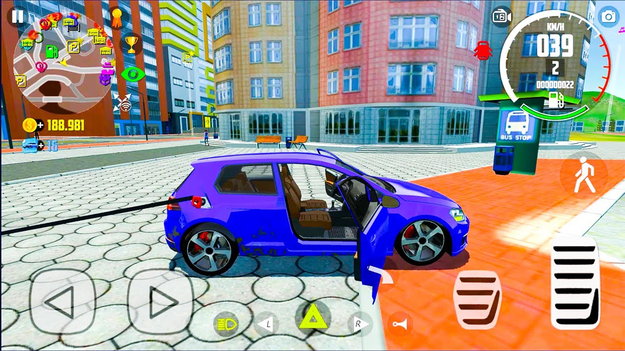 Car sim 2 - Tore off the filling nozzle - Android gameplay - YouTube