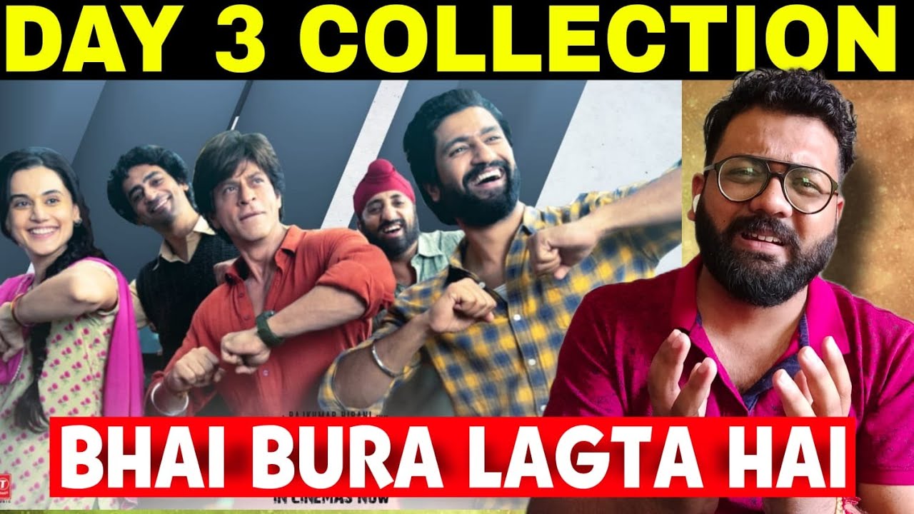 Dunki Day 3 Official Box Office Collection | Dunki Day 4 Prediction ...