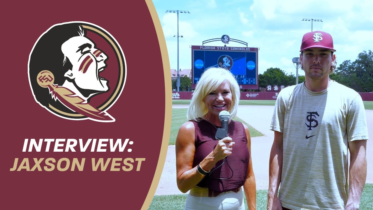 FSU Baseball Interview: Jaxson West - YouTube