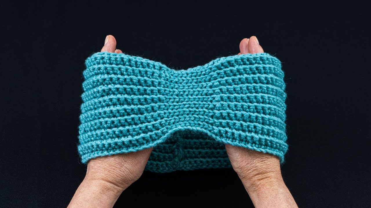 Easy crochet headband tutorial for beginners! - YouTube