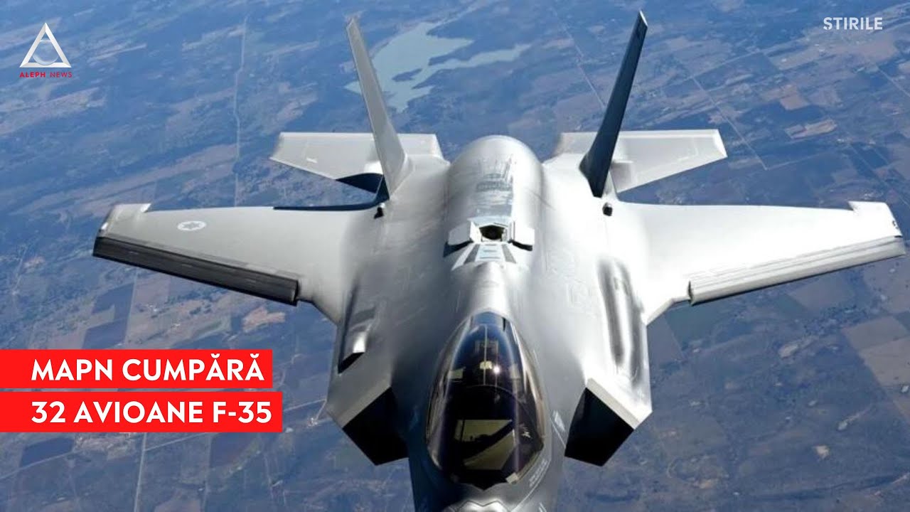 ATENȚIE: MApN vrea să cumpere avioane F-35 din SUA - YouTube
