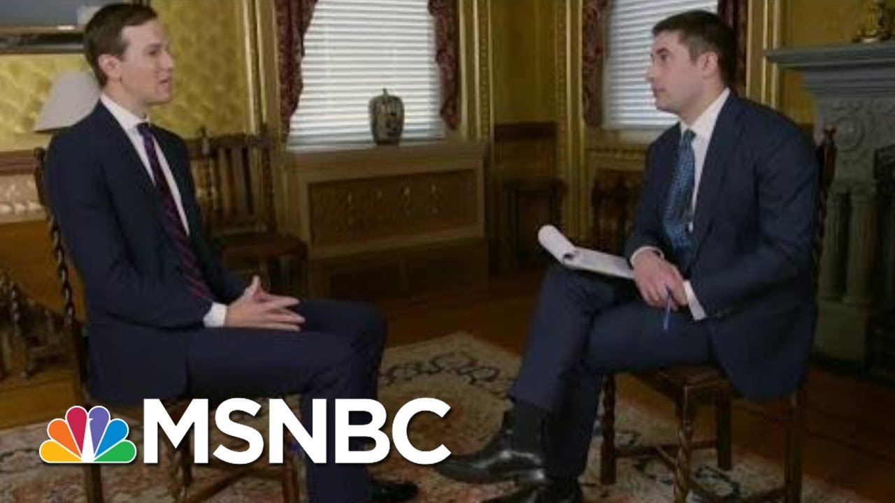 Jared Kushner Defends Donald Trump At Every Turn: Axios Reporter ...