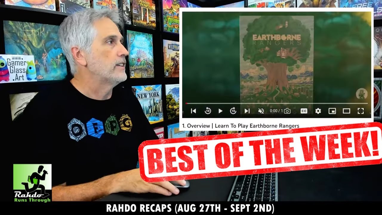 3 Best New Games! 11 Fun Videos! Rahdo Recaps the Boardgame Week (Aug ...