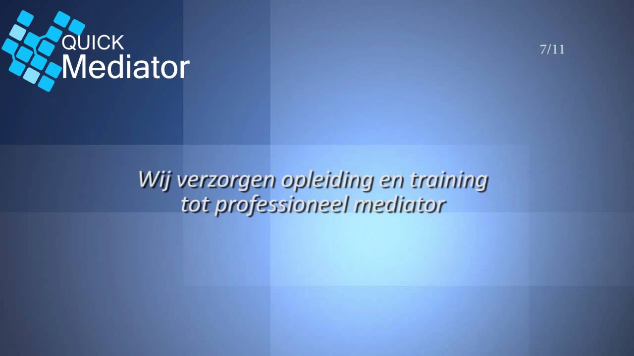 QuickMediator http://www.quickmediator.nl - YouTube