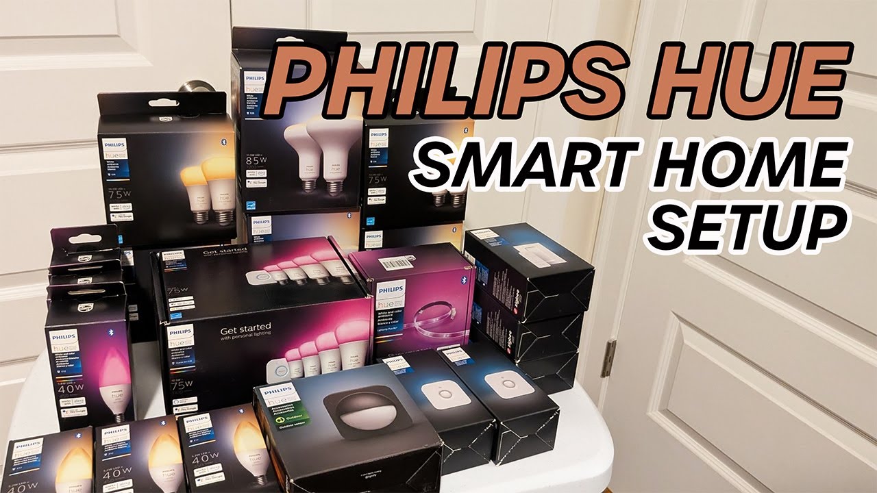 Smart Home Setup: Philips Hue Light System Review | White & Color Bulbs ...