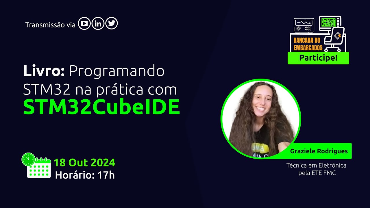 65 - Livro: Programando STM32 na Prática com STM32CubeIDE - YouTube