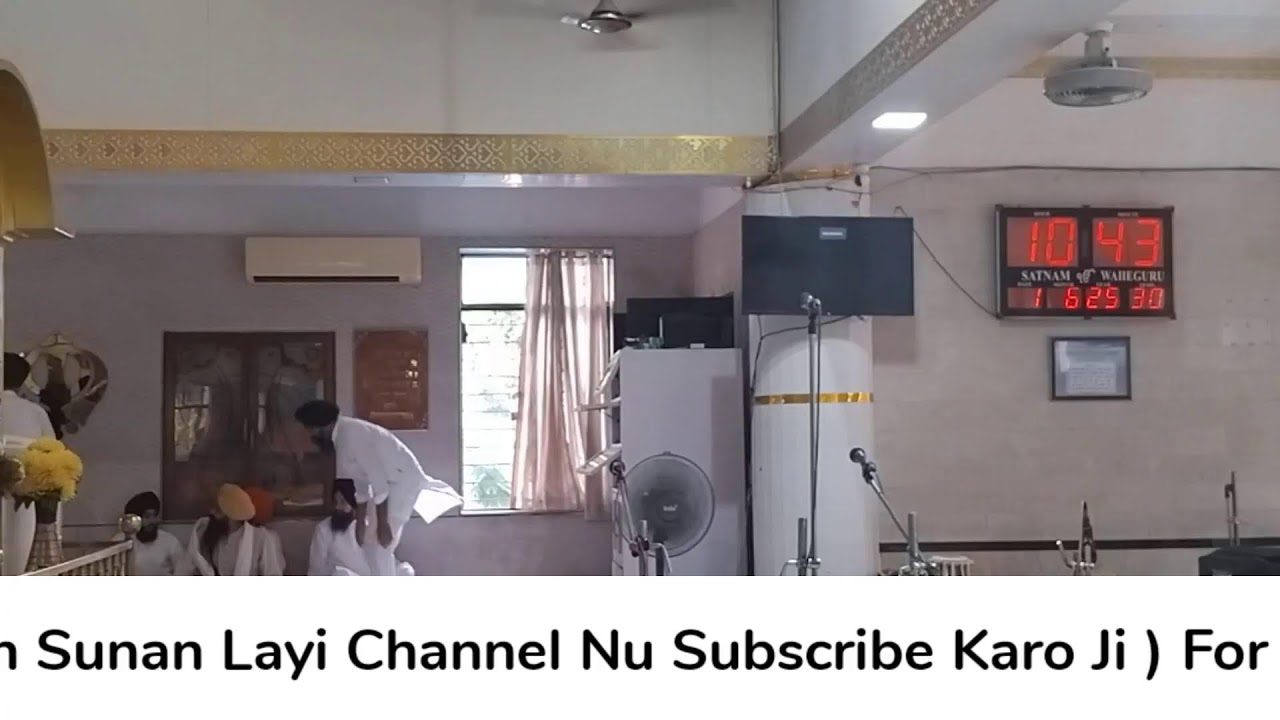 Live streaming of Gurdwara Sri Guru Singh Sabha Vashi, Sector - 9 - YouTube