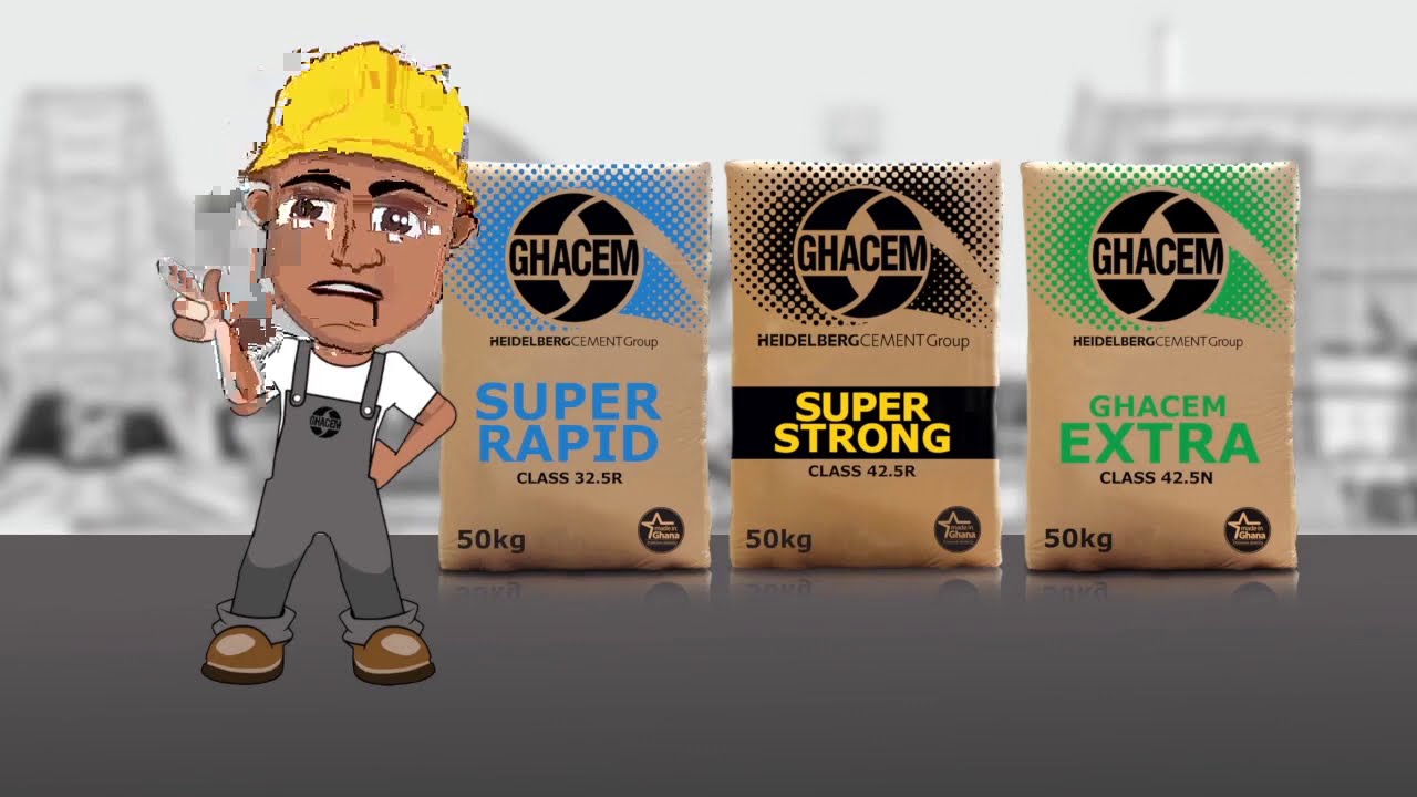 This is why you need to choose Ghacem cement - YouTube