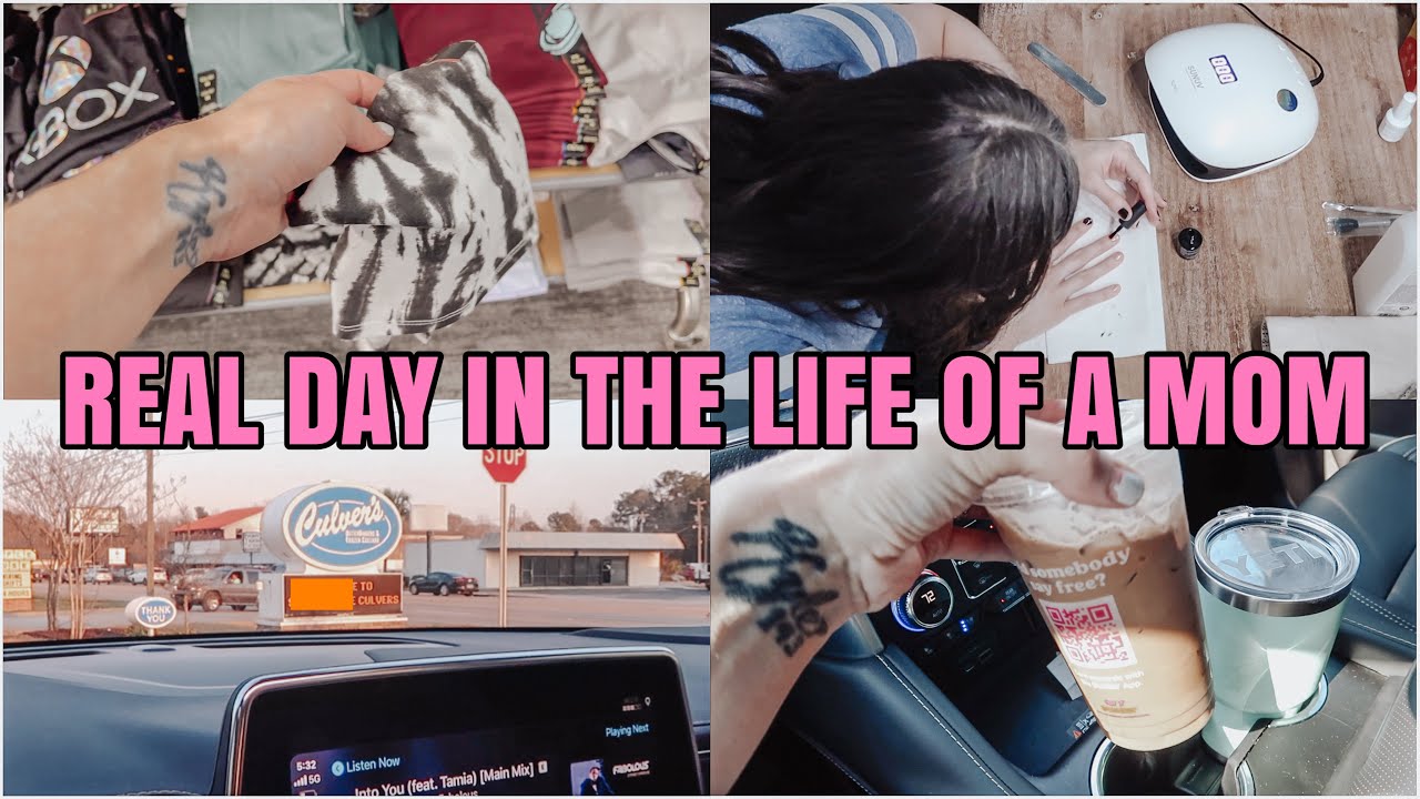 REAL DAY IN THE LIFE OF A MOM | MOM DAILY ROUTINE | MILITARY FAMILY ...