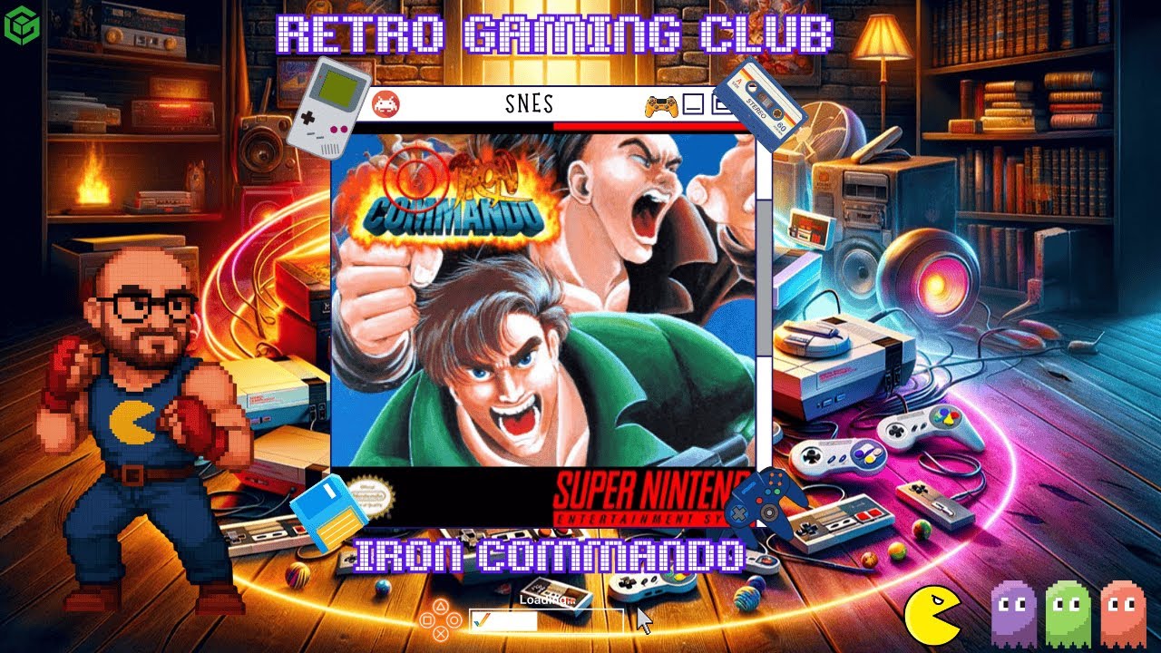 One Man. One Mission. 400 Punches Per Minute! | Iron Commando | SNES ...