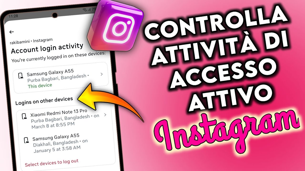 Come controllare il mio dispositivo di accesso a Instagram (2025) | Chi ...