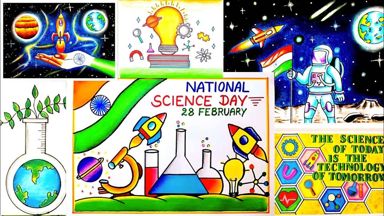 National Science Day Poster/28 feb/National Science Day Drawing/World ...