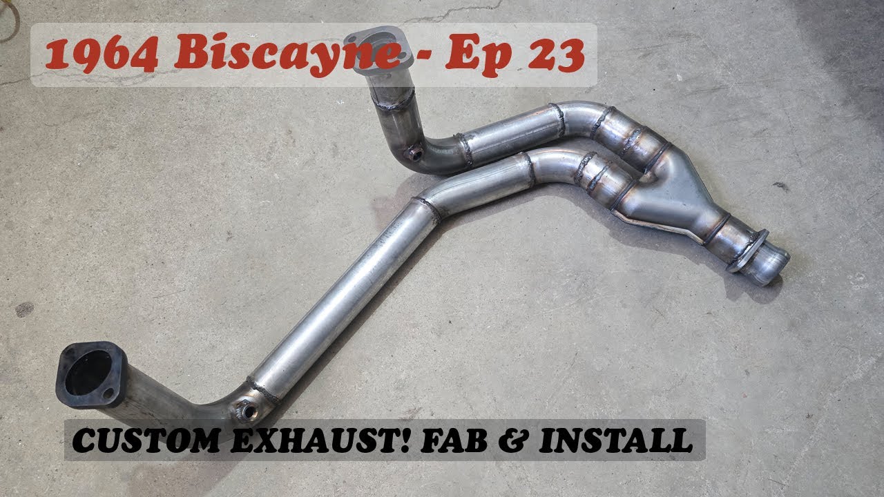 Custom Fabricated Exhaust & Install on my 64! BUILD EP.23 - YouTube