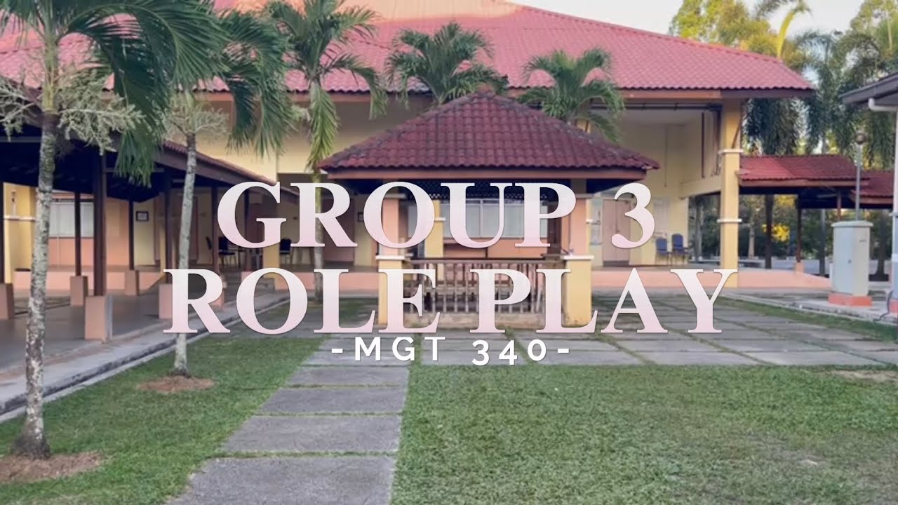 HUMAN RESOURCE MANAGEMENT ROLE PLAY | GROUP 3 - YouTube