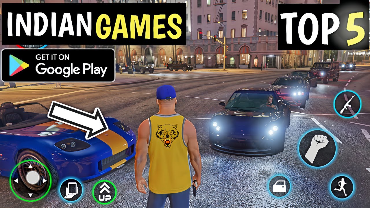 top 5 Indian games for Android ! best Indian game on mobile 2024 new ...