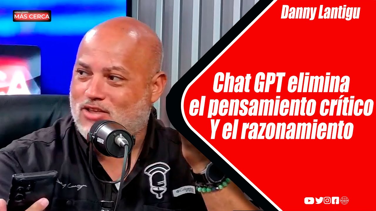 Chat GPT elimina el pensamiento crítico Y el razonamiento - Danny ...
