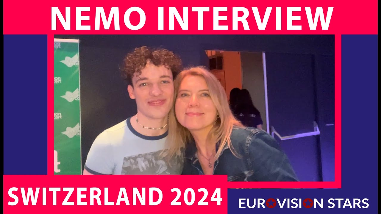 Interview with Nemo "The Code" 🇨🇭 Switzerland Eurovision 2024 - YouTube