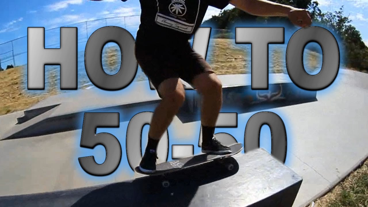 Skateboard Trick Tip - 50-50 Grind - YouTube