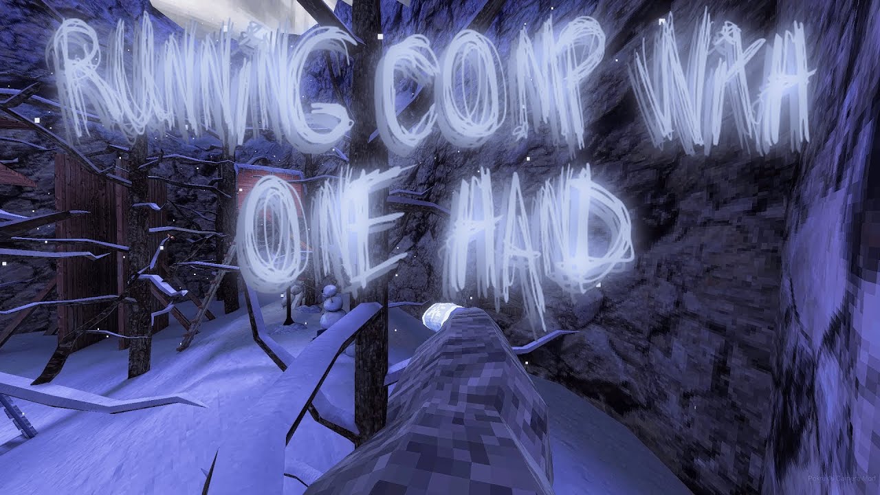 Running Comp with One Hand, As Well of Getting Deep Checked By A Stupid Guy - YouTube