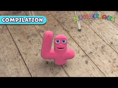 What Is Estimating? & Things that Come in 3s! | Easy Maths With The Numberjacks | Full Compilation