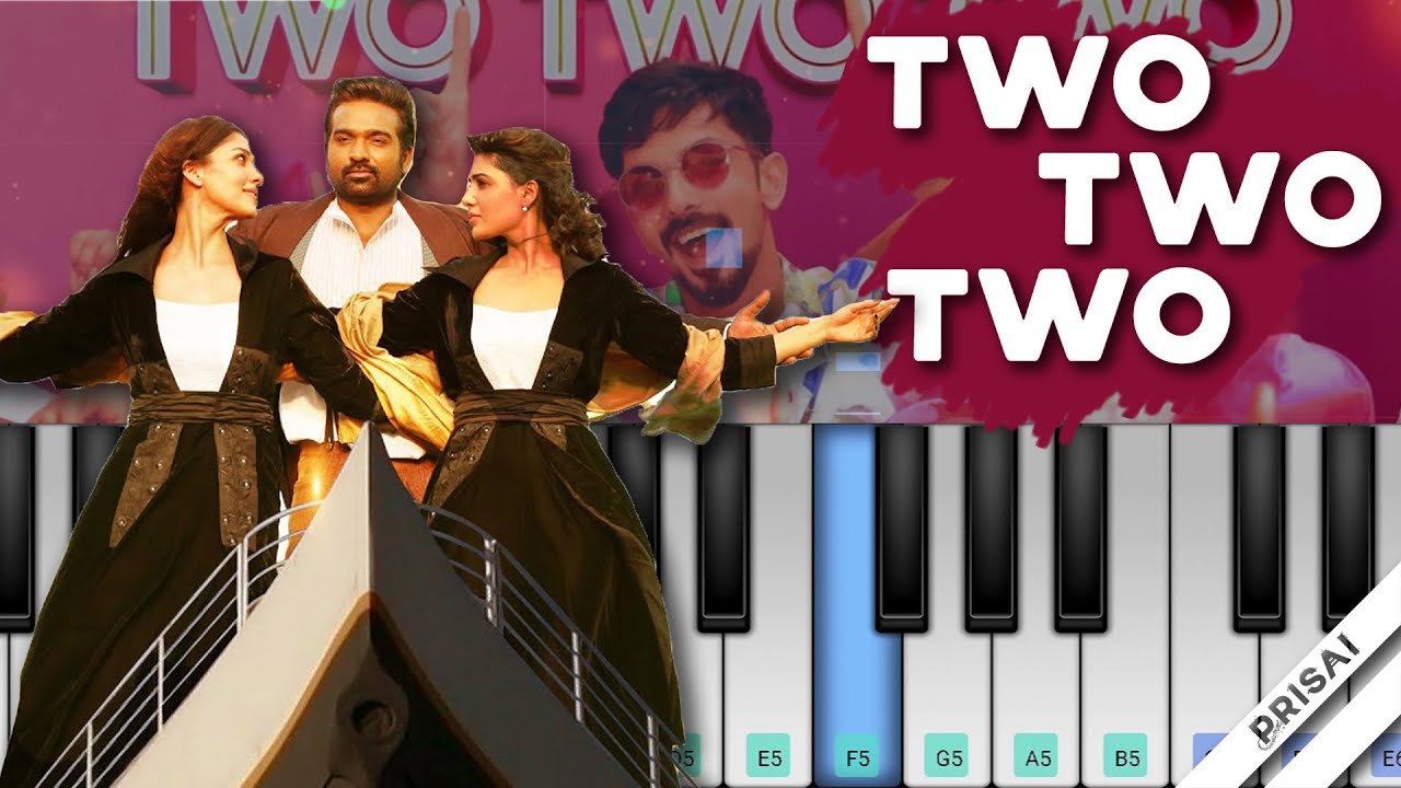 Two Two Two Keyboard Tutorial - Kaathuvaakula Rendu Kaadhal | Anirudh ...