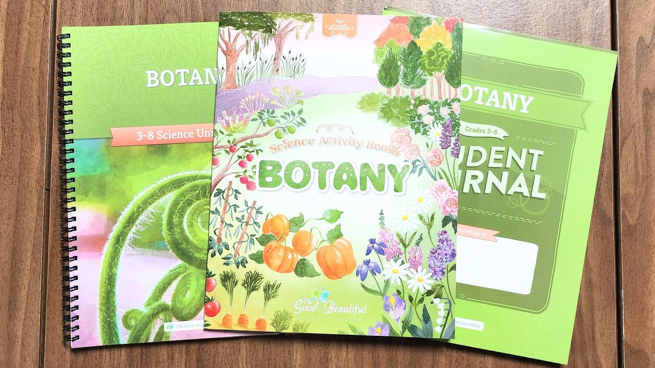 *New!* Science Activity Books for Littles BOTANY Flip Through || The ...