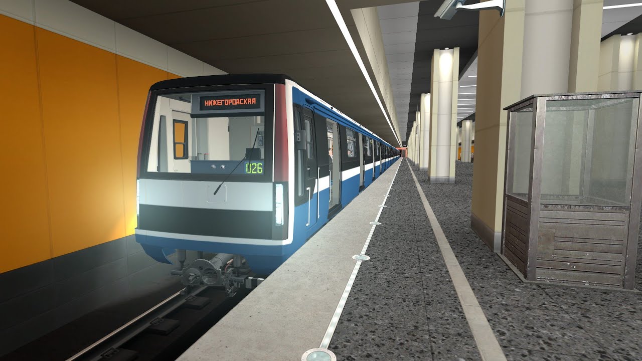 METROSTROI SUBWAY SIMULATOR / РЕАЛИСТИЧНЫЙ СИМУЛЯТОР МАШИНИСТА МЕТРО - YouTube