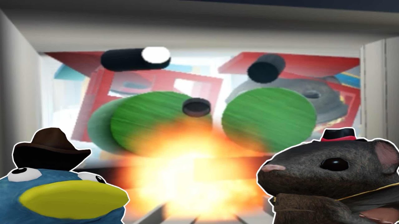 Four stupid friends explode in roblox - YouTube