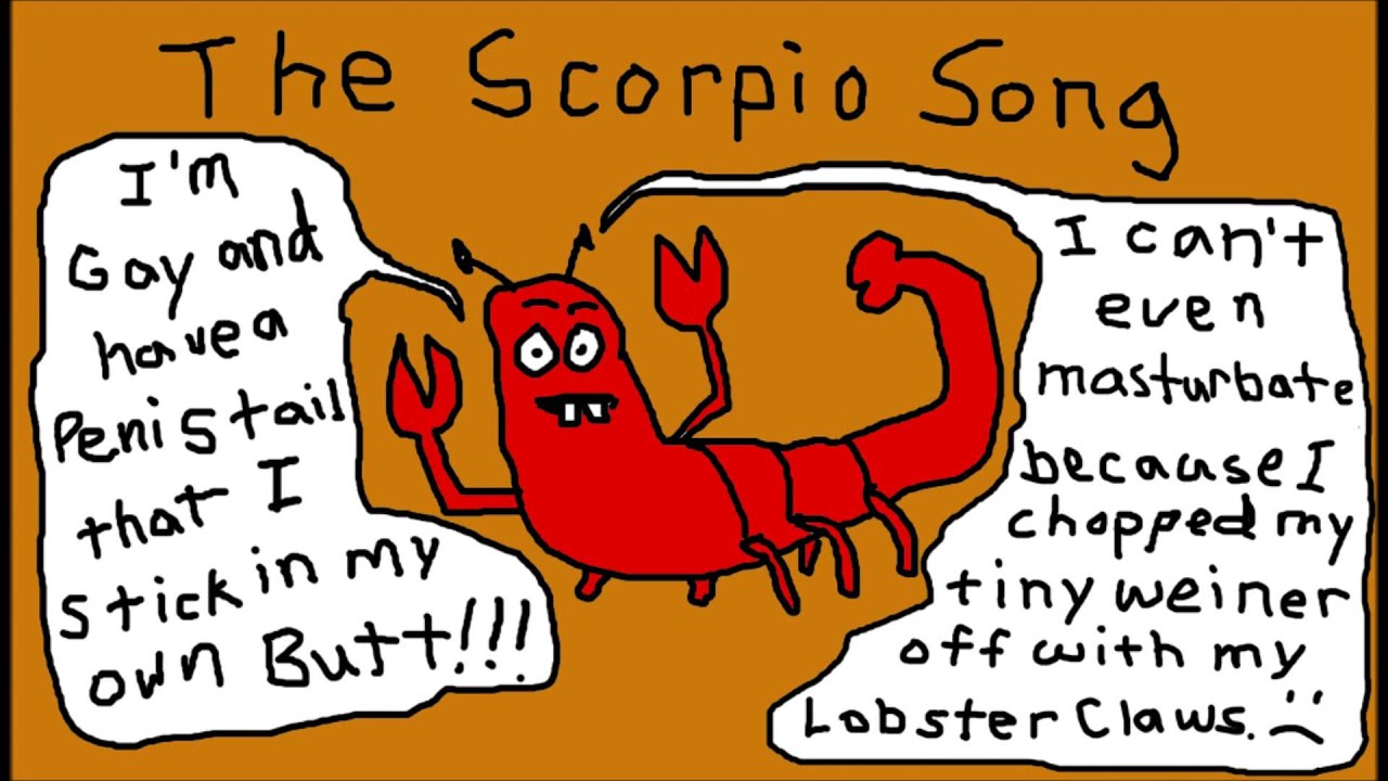 The Official Scorpio Astrology Zodiac Sign Theme Song when Sung by a ...